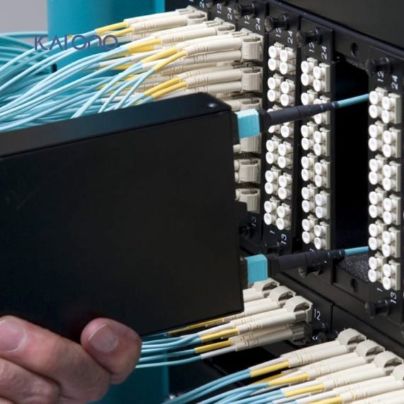 10ft MTP/MPO 16-Fiber 400G 50/125 OM3 Multi-mode Fiber Optic Patch Cabe ...