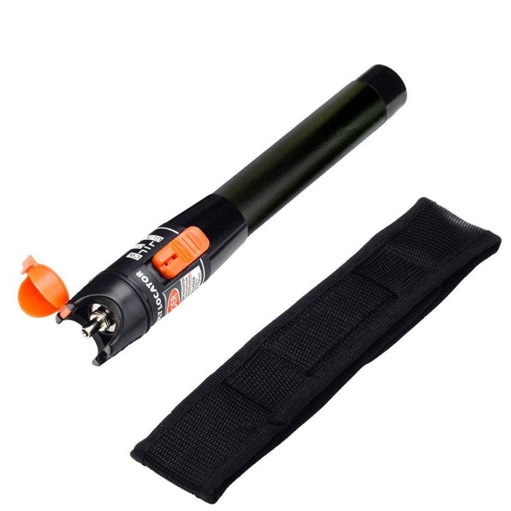 10mW 10KM Visual Fault Locator(VFL) Red Light Pen Fiber Optic Cable ...