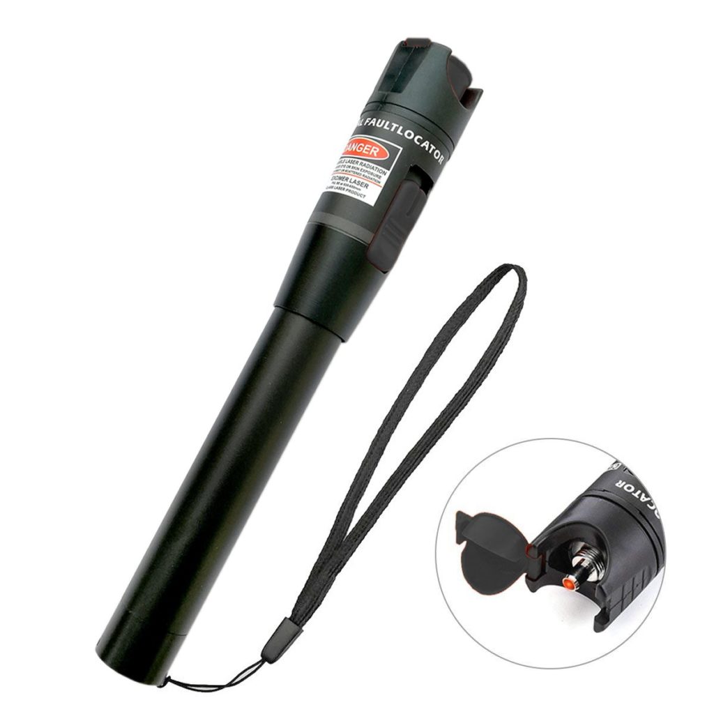 30mW 30KM Visual Fault Locator(VFL) Red Light Pen Fiber Optic Cable ...