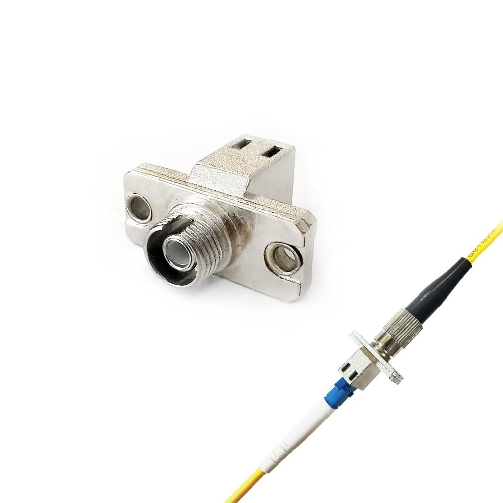 Karono FC Female to LC Female Hybrid Adapter Coupler, Simplex Multimode ...