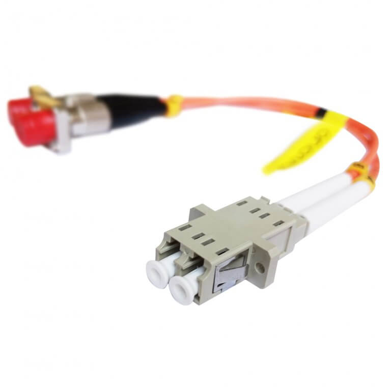 Karono LC to FC Fiber Optic Adapter Cable Multimode 62.5/125 Duplex ...